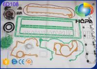 China Komatsu Excavator 6D105 6D108 6D125 6D110 Engine Overhaul Gasket Kit for sale