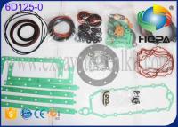 China Komatsu Excavator 6D105 6D108 6D125 6D110 Engine Overhaul Gasket Kit for sale