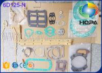 China Komatsu Excavator 6D105 6D108 6D125 6D110 Engine Overhaul Gasket Kit for sale