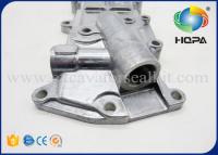 China 6134-61-2113 Excavator Oil Cooler Cover for Komatsu 4D105 Engine Billet Aluminum for sale