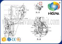 China E320 E320N Excavator Engine Parts 106-0092 7Y-3913 Throttle Motor Single Cable for sale