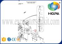 China 4257163 4188762 Stepping Throttle Motor Square Single Cable Hitachi EX200-3 EX200-2 for sale