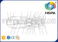 China YN22V00002F1 Excavator Solenoid Valve Vice Relief Valve for Kobelco SK120-5 100% New for sale