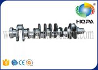 China 6151-35-1010 Forged Crankshaft Engine 6D125 Fits Komatsu PC400 Excavator Standard Size for sale