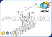 China Fuel Injector 095000-1211 6156-11-3300 for Komatsu PC400-7 PC450-7 Engine 6D125E for sale