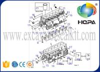 China Engine 6D95 Fits PC200-5 Excavator Engine Parts 6209-21-1200 Engine Cylinder Block for sale