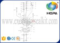 China 6151-12-1101 6151121101 Engine Cylinder Head For Komatsu Engine 6D125 for sale
