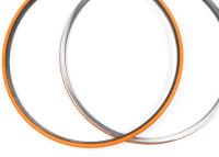 China Silicone Duo Cone Floating Oil Seal 3144130 58-65 HRC for sale