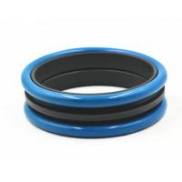 China 4D-4471 Excavator High Pressure Floating Seal GCr15 NBR60 HRC58-62 for sale