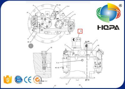 China SBS80 Pilot Pump 218-0557 2180557 for Excavator 312C 315D Hydraulic Parts for sale
