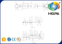 China 456-0200 4560200 Boom Cylinder Seal Kit for Excavator 320D 330D2 High Pressure for sale