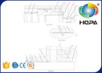 China 456-0205 Arm Cylinder Seal Kit for Excavator 320E 320D2 320D 320 for sale