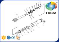 China 707-99-53150 Lifting Cylinder Seal Kit for WA300-3 WA320-3 Excavator for sale
