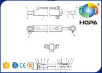 China PE01V00004R100 Dozer Cylinder Seal Kit for Kobelco SK13SR SK45SR 33mm ID for sale