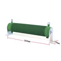 China RX20 Ceramic Tube Resistor 1500W High Power Wirewound Resistor with ±350ppm/°C Temperature Coefficient for sale