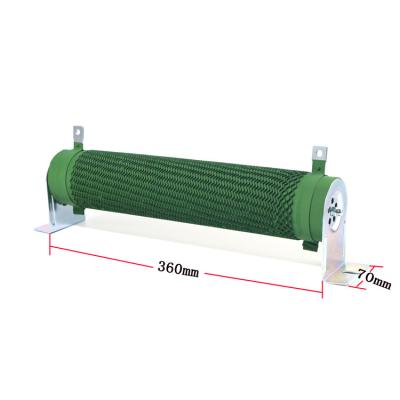 China RX20 Ceramic Tube Resistor 1500W High Power Wirewound Resistor with ±350ppm/°C Temperature Coefficient for sale