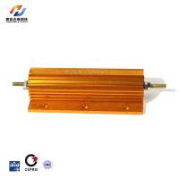 China RX24 Golden Aluminum Shell Resistor 250W for New Energy Vehicle Pre-charging Circuits with Heat Dissipation Design for sale