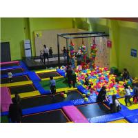 China Big Bounce High Quality Amusement Hot Selling Funny Indoor Trampoline Park with Slides for sale