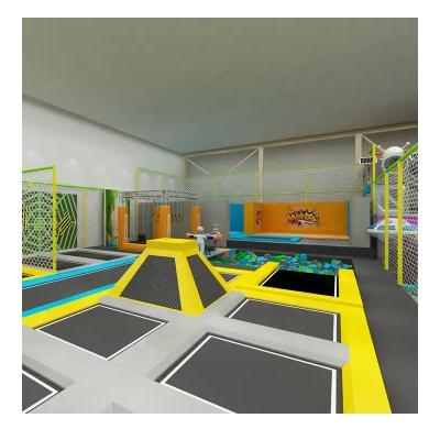 China High Quality Custom Indoor Playground Kids Large Play Jumping Area Trampoline Park for sale