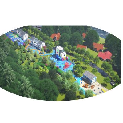 China Children's Trampoline Park Indoor and Outdoor Net Red Non-standard Non-power Swing Climbing Amusement for sale