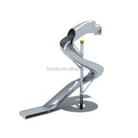 China Amazing Large Commercial Stainless Steel Playground Slide for Kids and Adults for sale