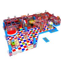 China Best Kids Indoor Playground Children's Play Park Equipment Manufacturer with Slides for sale