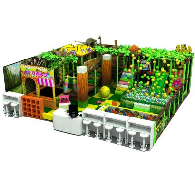 China Baiqi Special Kids Castle Used Indoor Amusement Park Equipment With Ball Pool for sale