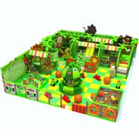 China Baiqi Space Spinner Kids Electronic Soft Play Child Indoor Play Structure with Slide for sale