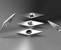 China 30 Degree Bevel Woodturning Diamond Shaped Carbide Insert for sale