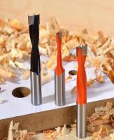 China Tungsten Tip Blind Hole Drill Bits For Drilling Wood / PVC for sale