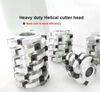 China Aluminum Steel Helical Spiral Planer Cutter Head Mirror Surface for sale