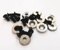 China Φ8.9mm Round Carbide Indexable Cutting Insert For Woodworking for sale
