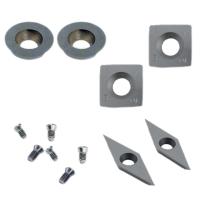 China Diamond Shape Tungsten Carbide Woodworking Tools Radius Tip Carbide Insert for sale