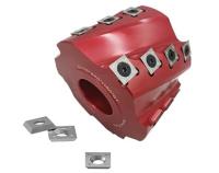 China Aluminum Steel Helical Spiral Planer Cutter Head Mirror Surface for sale