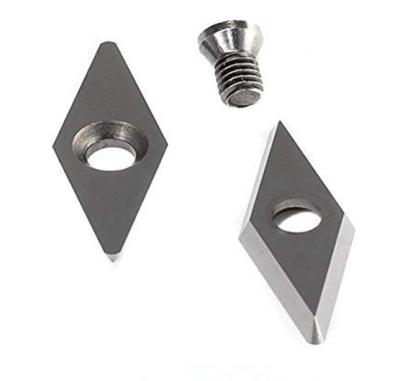 China OEM ODM Replacement Tungsten Carbide Inserts Diamond Shape With Radius Tips for sale