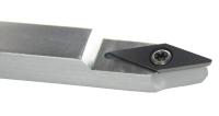 China Brushed Stainless Steel Carbide Wood Lathe Tools Wood Turning Tools Diamond Sharp Carbide Tip for sale