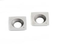 China Indexable Woodworking Carbide Inserts With Square Radius Shape 14x14x2-30°R150 for sale