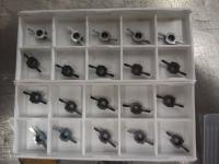 China Indexable 100% Raw Tungsten Carbide Machining Inserts With Non Standard Size for sale