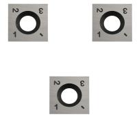 China OEM ODM Square Shape 14x14x2 Carbide Inserts For Wood for sale