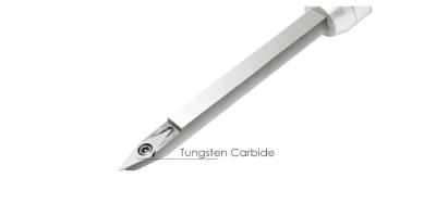 China Brushed Stainless Steel Carbide Wood Lathe Tools Wood Turning Tools Diamond Sharp Carbide Tip for sale