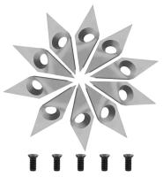 China OEM ODM Tungsten Carbide Woodworking Tools Woodturning Inserts With Sharp Tips for sale