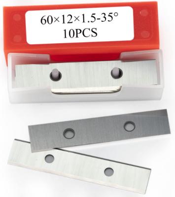 China Carbide Woodturning Tools Replacement Plane Blades 60x12x1.5-35° for sale