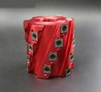 China Aluminum Steel Helical Spiral Planer Cutter Head Mirror Surface for sale
