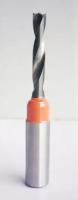 China 6mm Spiral Flute Solid Carbide Drill Set Shank Length 30mm 35mm 45mm for sale