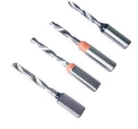 China 6mm Spiral Flute Solid Carbide Drill Set Shank Length 30mm 35mm 45mm for sale
