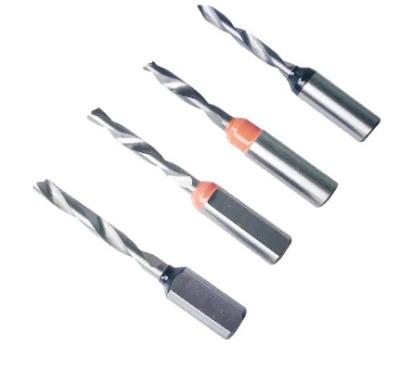 China 6mm Spiral Flute Solid Carbide Drill Set Shank Length 30mm 35mm 45mm for sale
