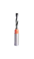 China Spiral Flute Solid Carbide Drill Bit Set 7mm For Wood Hole Drilling for sale