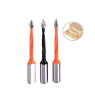 China Spiral Flute Tungsten Carbide Inserted Through Hole Boring Bits 12mm for sale