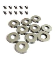 China Round 16mm Tungsten Carbide Woodworking Tools Carbide Insert Tips for sale