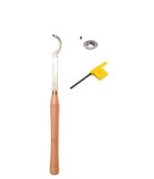 China ODM OEM Round Shape Carbide Tipped Lathe Chisels With Wood Handle for sale